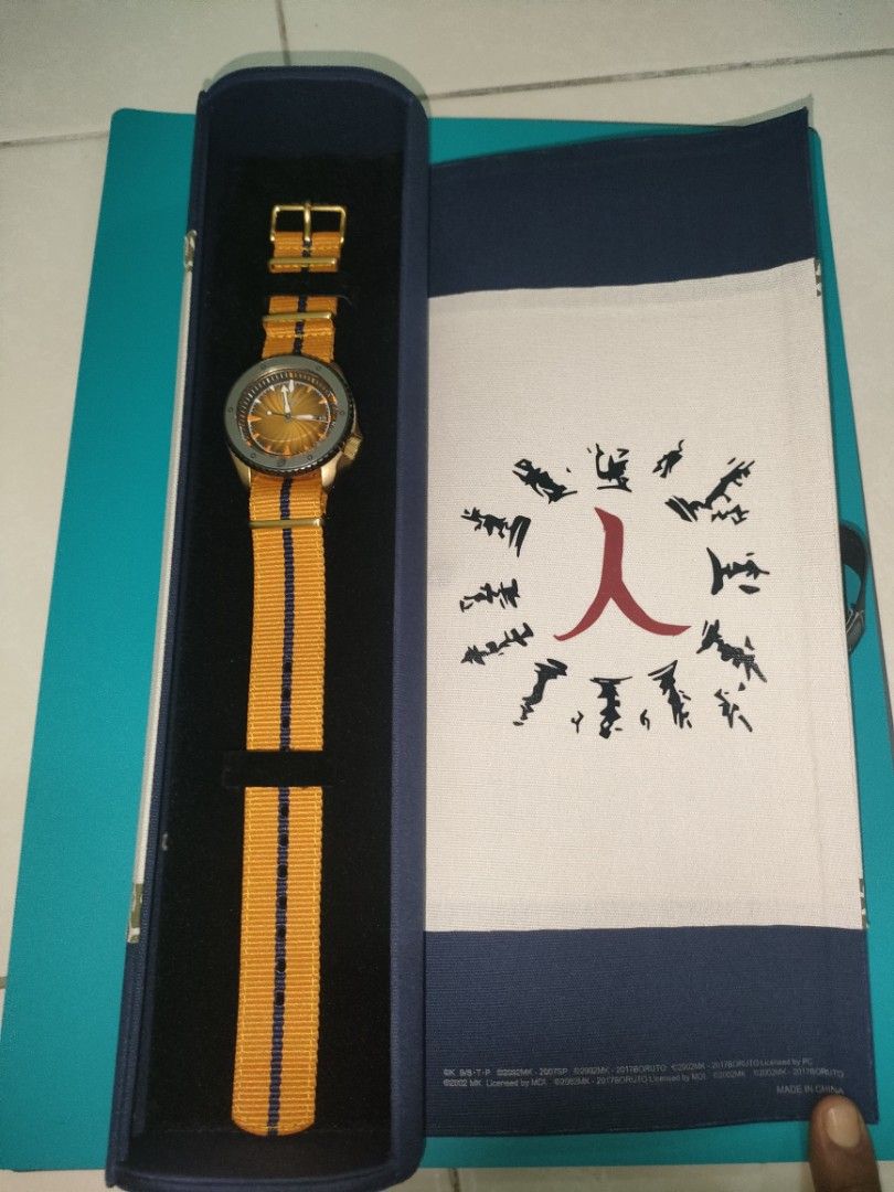 Seiko x naruto, Men's Fashion, Watches & Accessories, Watches on Carousell