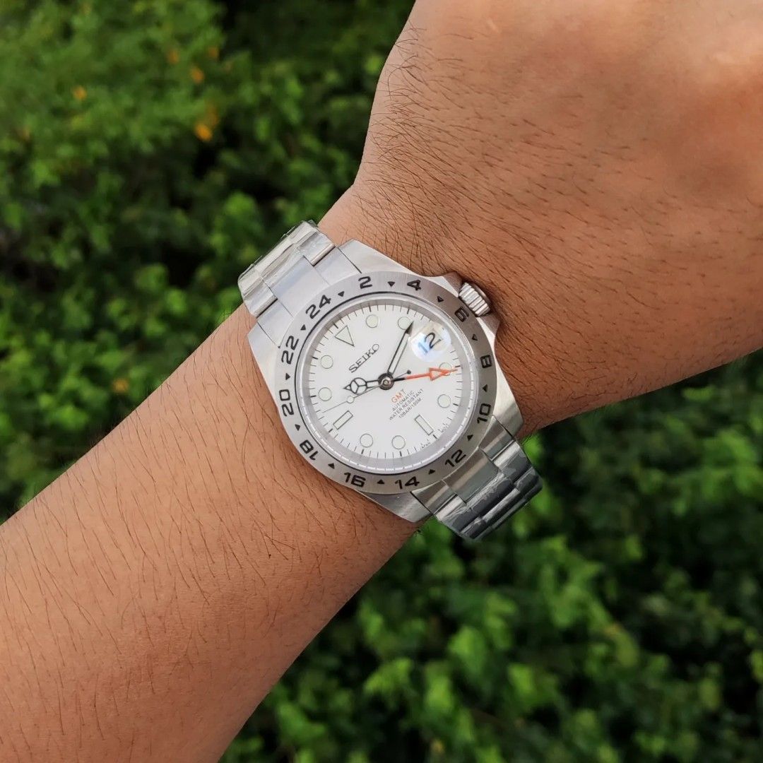 Seikolex Explorer II GMT Mod, Men's Fashion, Watches & Accessories ...