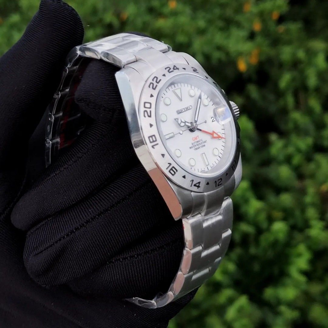 Seikolex Explorer II GMT Mod, Men's Fashion, Watches & Accessories ...