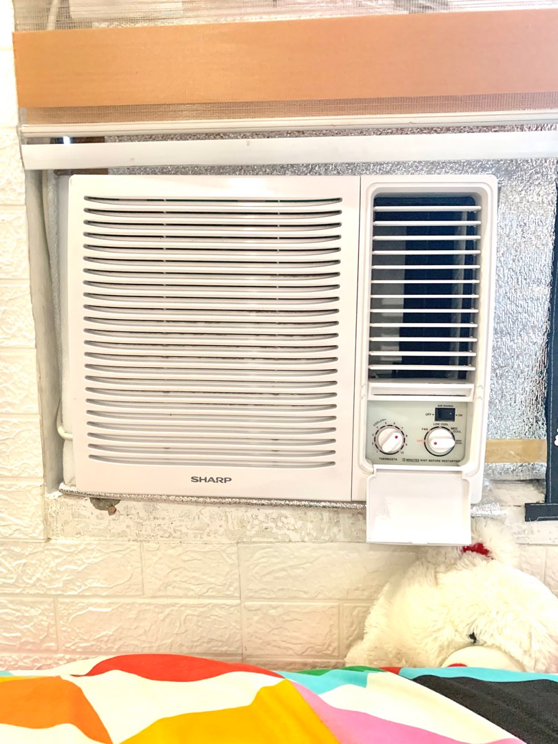 SHARP 0.75 HP WINDOW TYPE AIRCON, TV & Home Appliances, Air ...