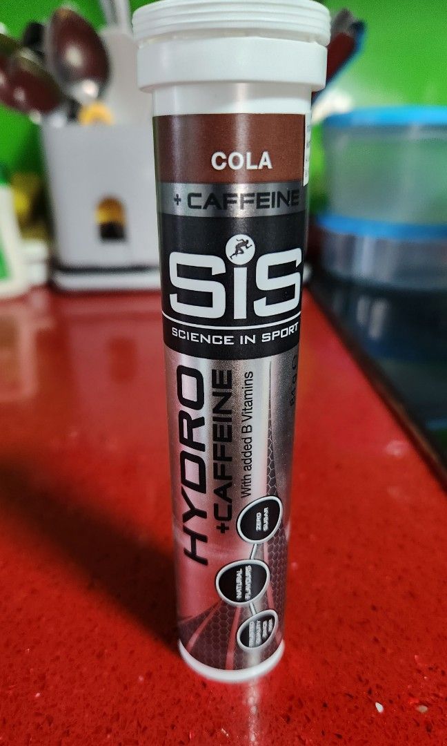 SiS hydro electrolytes + Caffeine, Health & Nutrition, Health ...