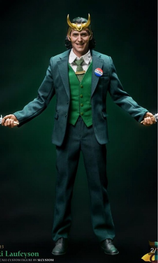 SL Custom Scale Trickster God figure Hottoys SL Custom SL003 1-6 ...