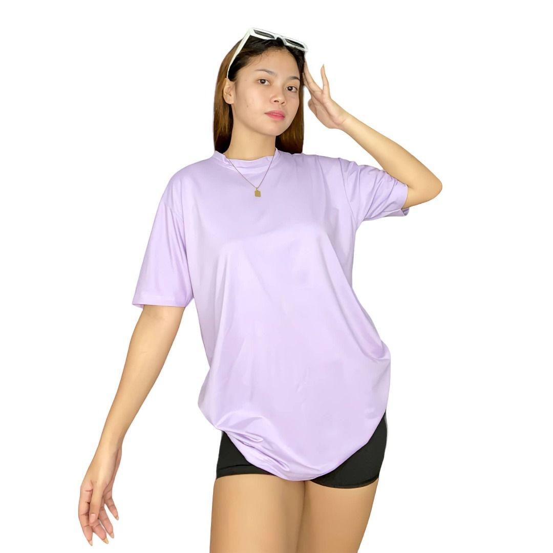S-L Pastel Color Oversized Korean Ladies Plain TShirt Damit on Carousell