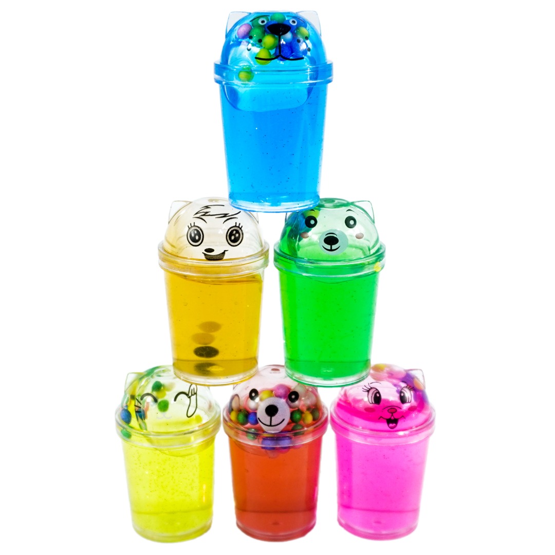 Slime Cute Animal Milk Tea Design Toys Mini Slime Laruan Toy on Carousell