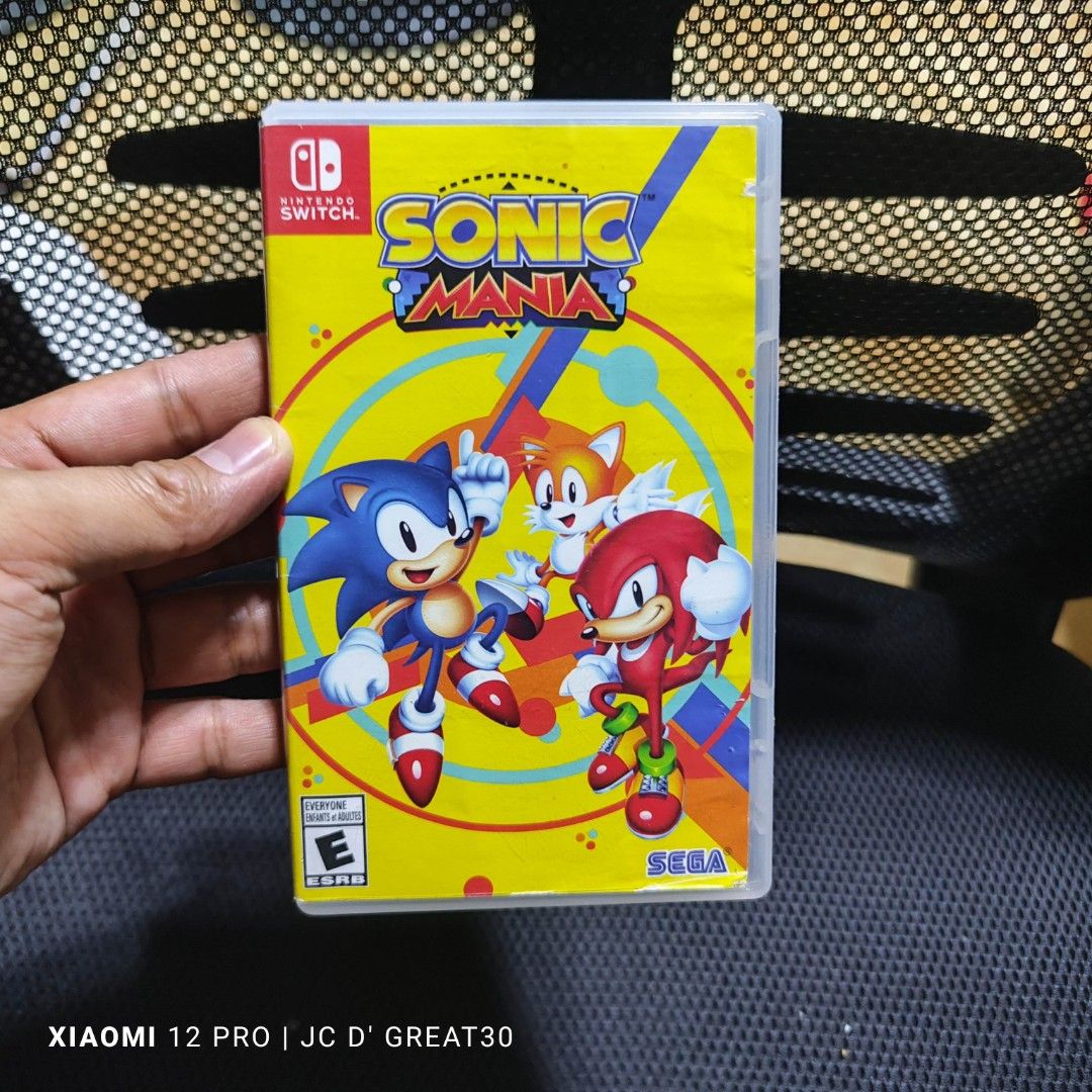 Sonic Mania Switch game, Video Gaming, Video Games, Nintendo on Carousell