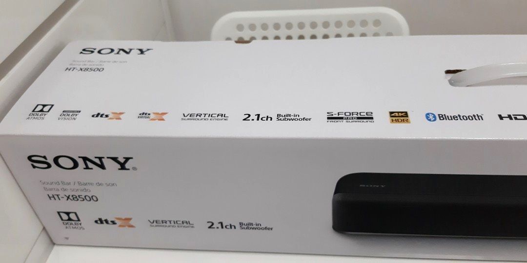 Sony X8500 soundbar, 音響器材, Soundbar、揚聲器、藍牙喇叭、耳擴 - Carousell