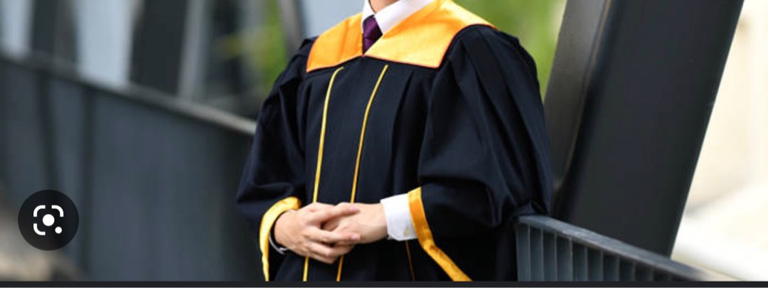 SP Graduation Gown, Men's Fashion, Coats, Jackets and Outerwear on ...