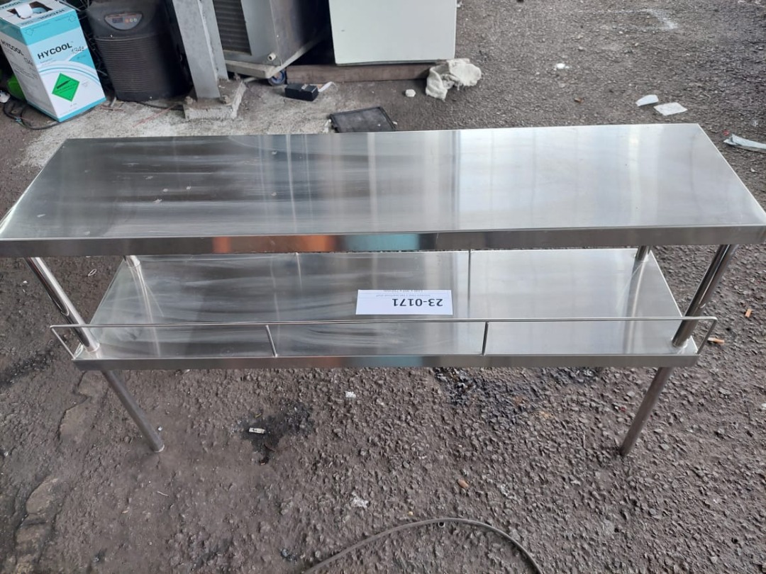 Stainless Steel 2 Tier Overhead Shelf, TV & Home Appliances, Kitchen ...