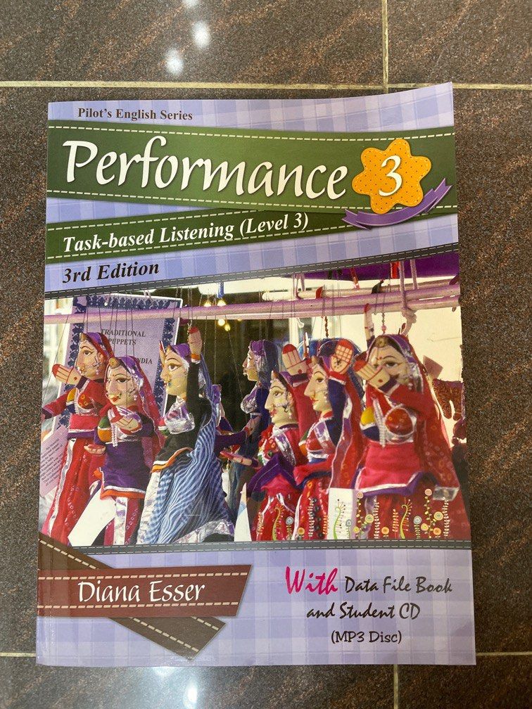 Task-based listening (level 3) performance 3, DIANA ESSER, 興趣及遊戲, 書本 ...