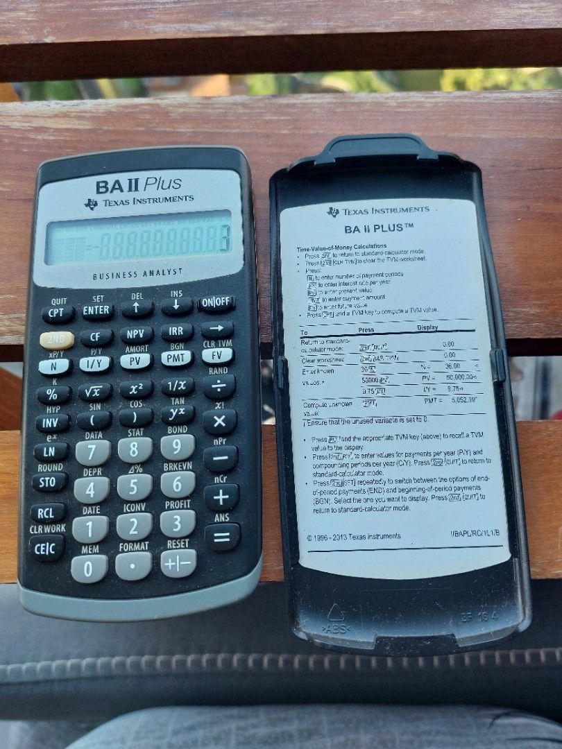 Texas Instruments BA II Plus Financial Calculator, Mobile Phones ...