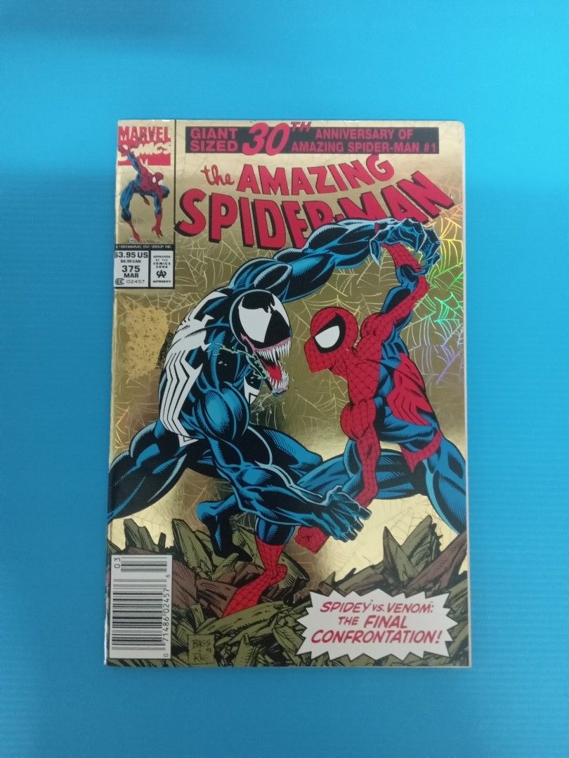 The Amazing Spiderman #375 ( Mark Bagley - Cover Art ) Marvel Comics ...