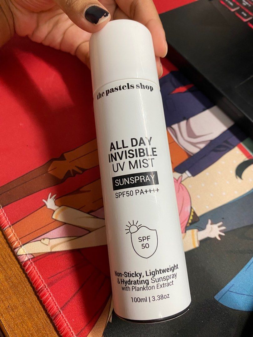 The Pastel Shop UV Skin Mist, Beauty & Personal Care, Face, Face Care on Carousell