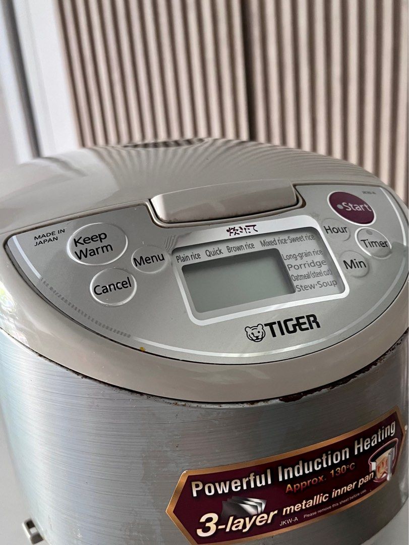 Tiger 1.8L Rice Cooker (made in Japan), TV & Home Appliances, Kitchen ...