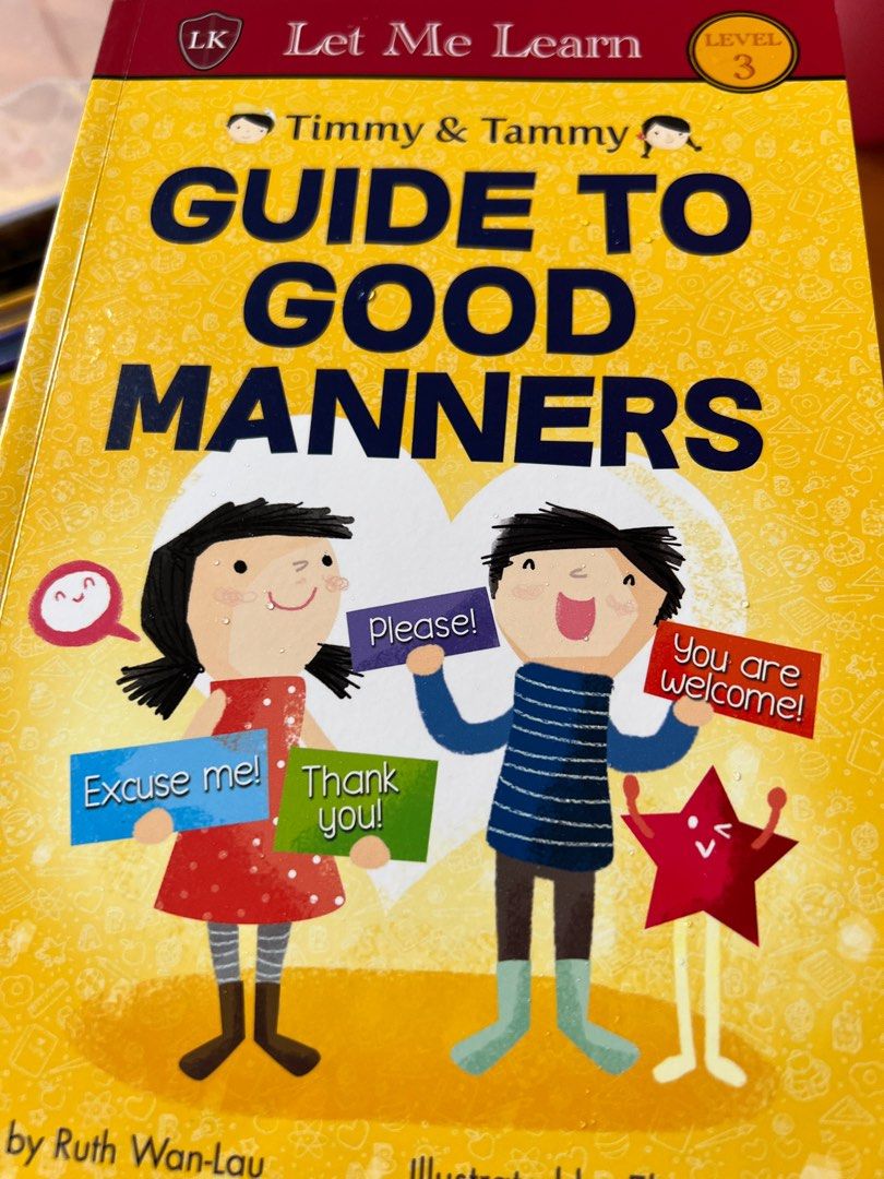 Timmy & Tammy - Guide to Good Manners (English Storybook), Hobbies ...