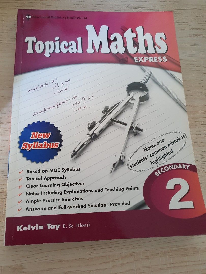 topical maths express maths secondary 2 assessment book, Hobbies & Toys, Books & Magazines ...