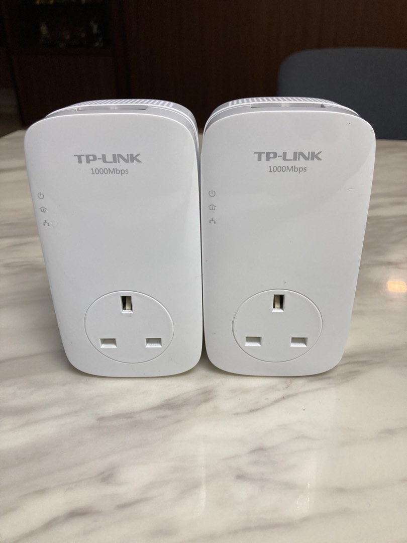 TP Link Powerline Adapter 1000Mbps , TV & Home Appliances, Electrical ...
