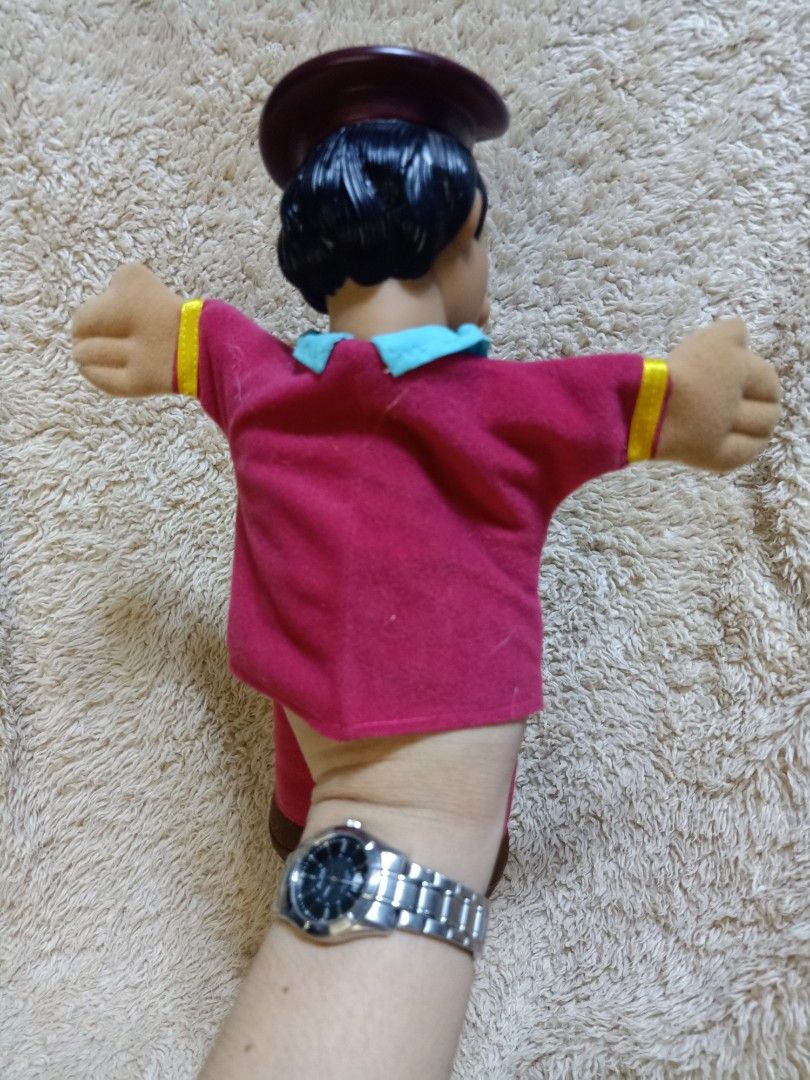 TRAIN OPERATOR HUMAN HAND PUPPET, Hobbies & Toys, Toys & Games on Carousell
