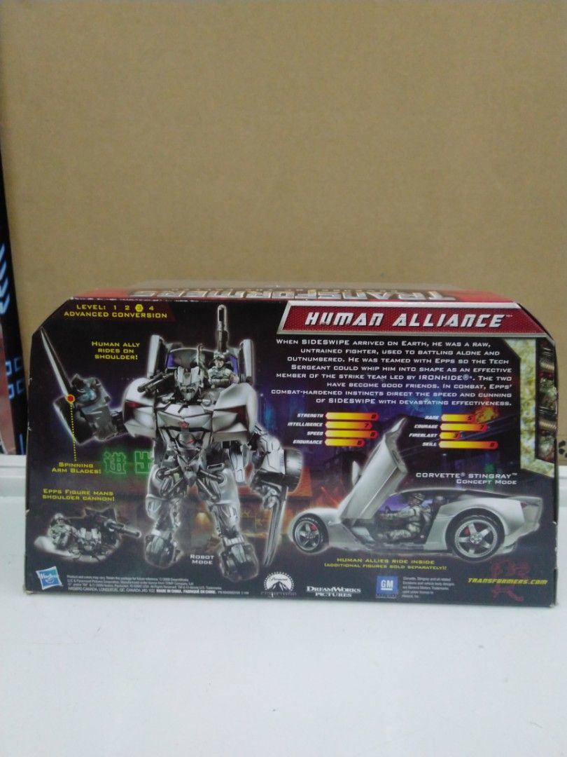 Transformers Human Alliance Sideswipe, Hobbies & Toys, Toys & Games on ...