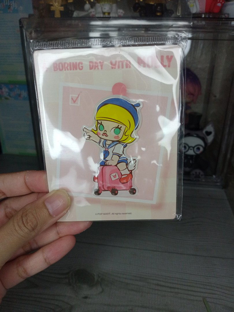 tyraryu.doll: Molly Popmart Sticker Blind box, Hobbies & Toys, Toys ...