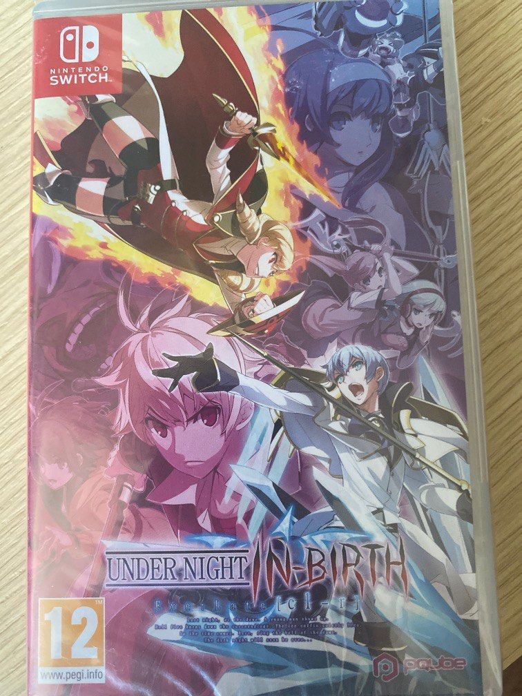 Under Night In Birth Exe:Late[cl-r] / UNICLR / UNIB Nintendo Switch ...