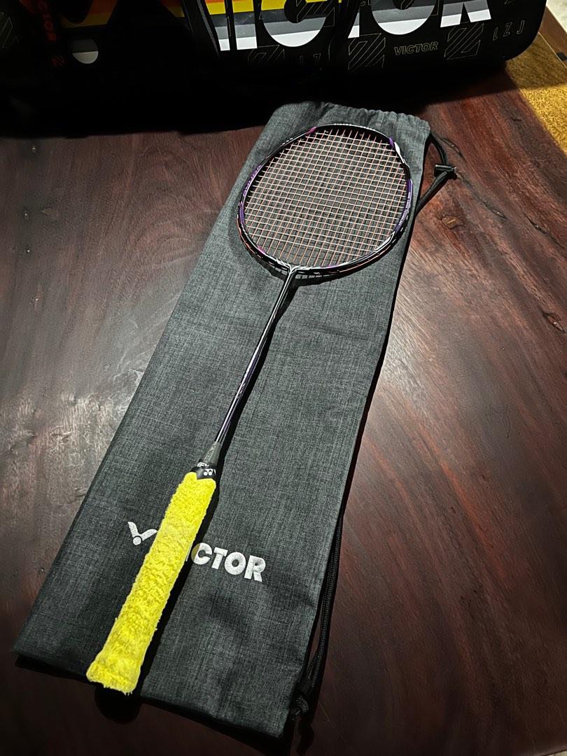Victor thruster ryuga 2 4U, Sports Equipment, Sports & Games, Racket ...
