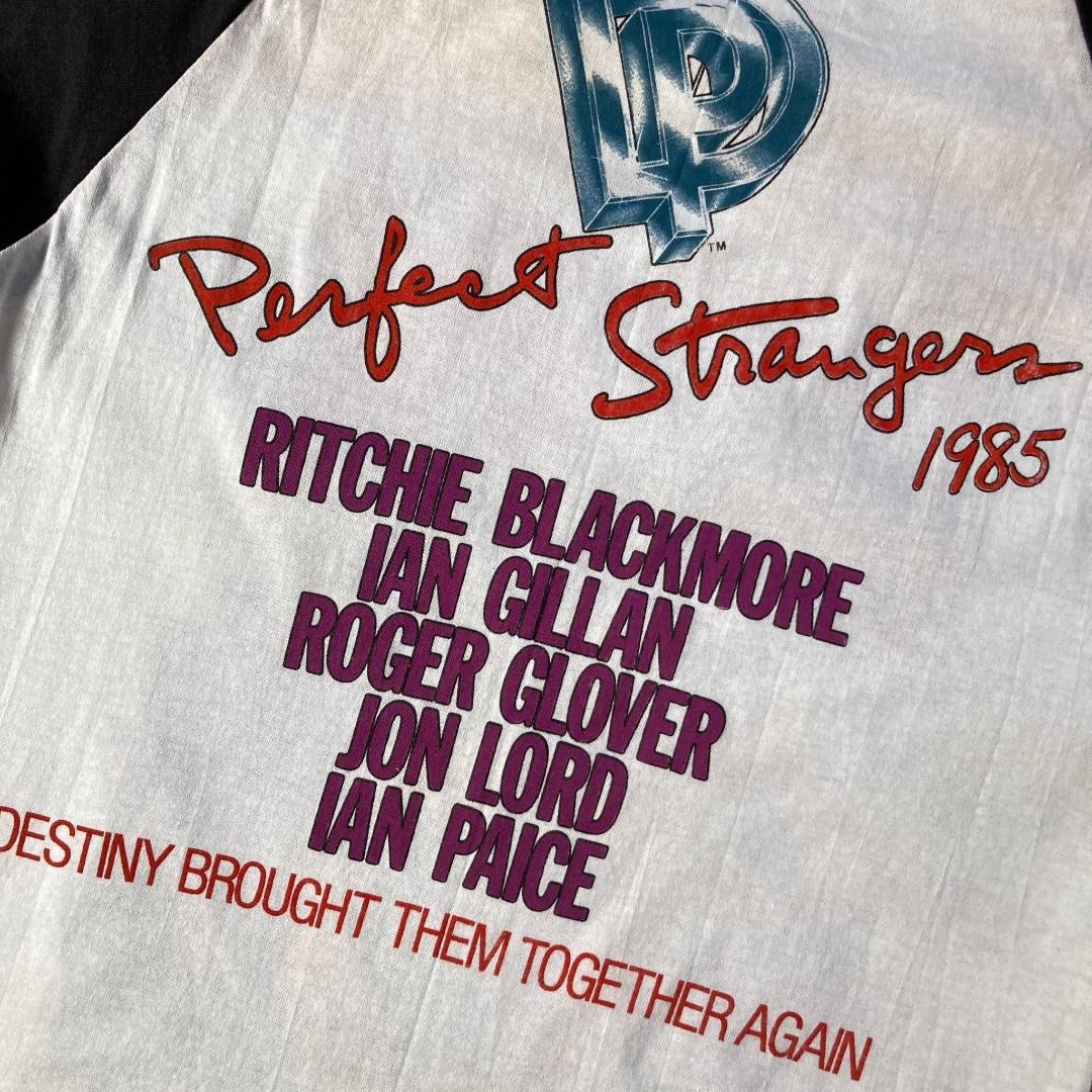 Vintage 1985 Deep Purple Official Concert merch tee, Men's Fashion ...