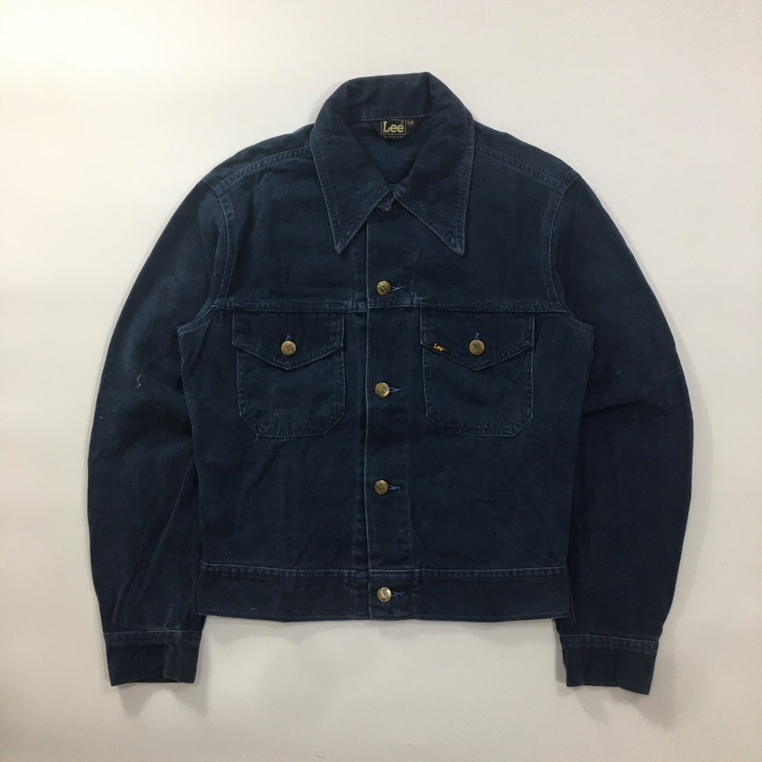 Vintage 70’s Lee Type 2 Cropped Denim Trucker jacket, Men's Fashion, Coats, Jackets and ...