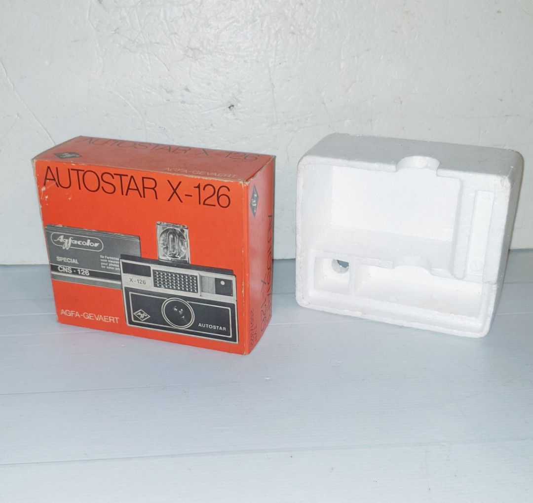 VINTAGE AGFA GEVAERT AUTOSTAR X - 126bCAMERA, Photography, Cameras on ...