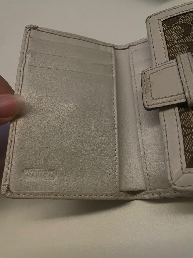 Vintage coach leather monogram wallet Pinterest y2k authentic bag ...