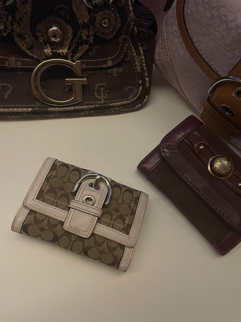 Vintage coach leather monogram wallet Pinterest y2k authentic bag ...