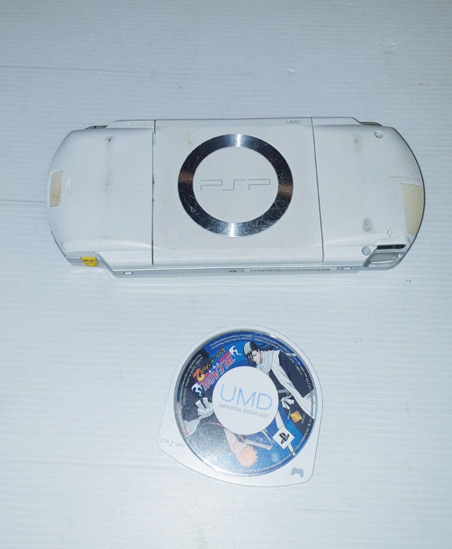 vintage sony psp white, Video Gaming, Video Game Consoles, PlayStation ...