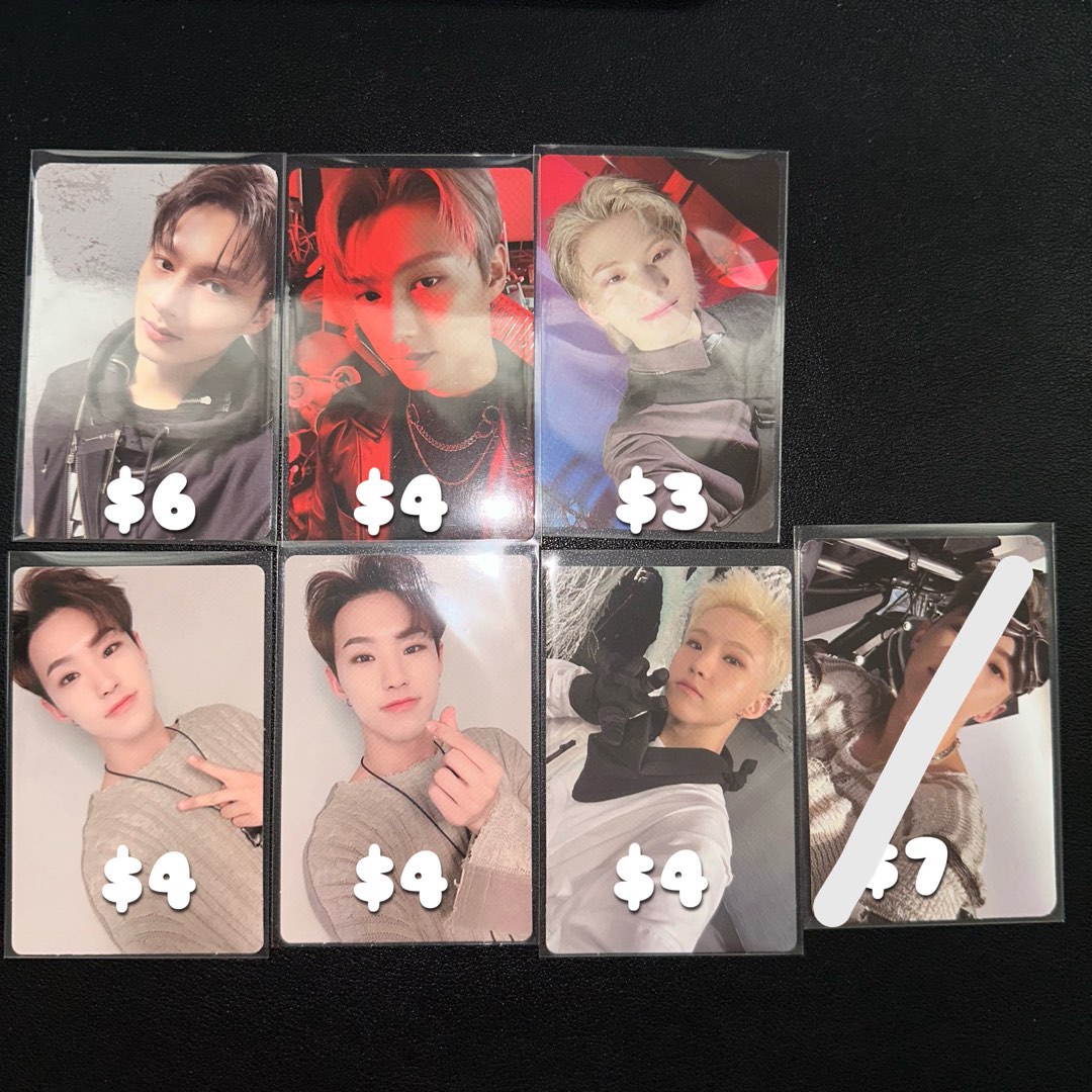 [wts] seventeen svt pcs (jun, woozi, hoshi) (attacca, shadow, ode poet ...