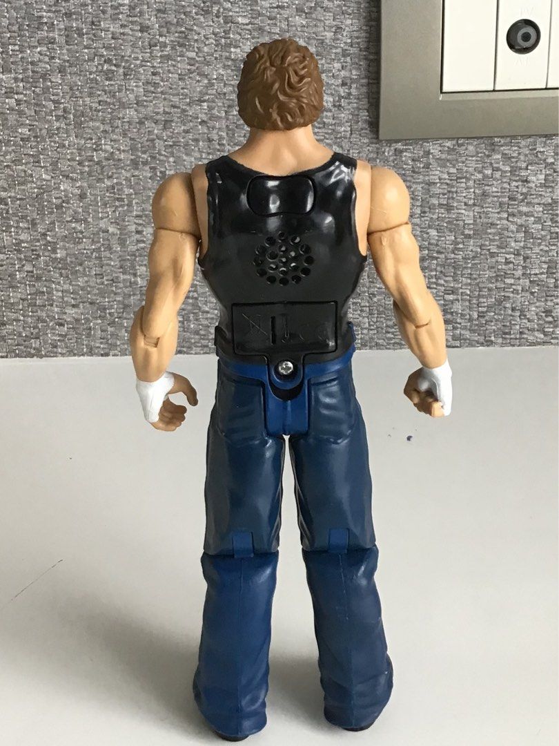 WWE action figures: Sound Slammer Dean Ambrose and Wrestlemania Chris ...