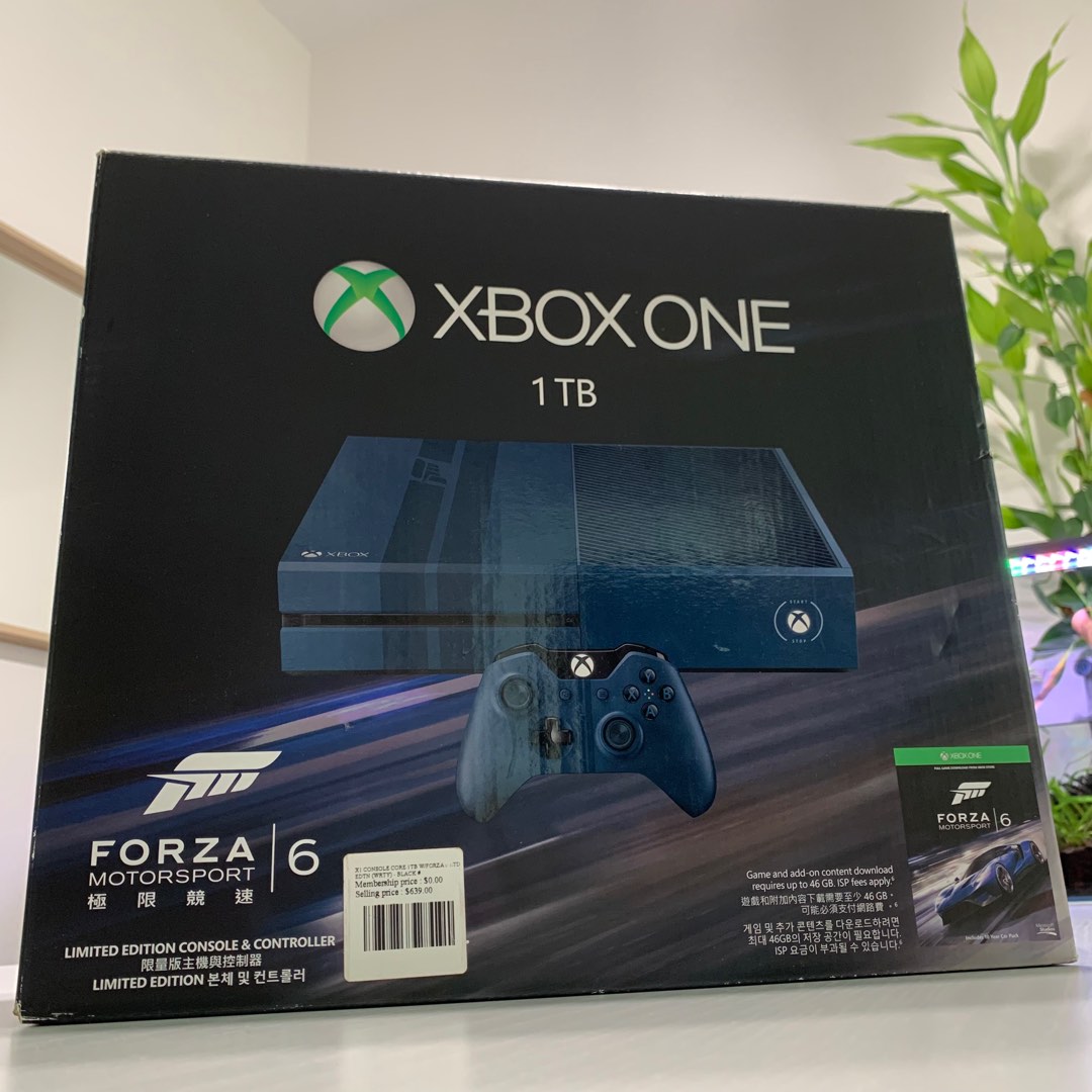 Xbox One Forza 6 Limited Edition 1TB + Kinect, Video Gaming, Video Game ...