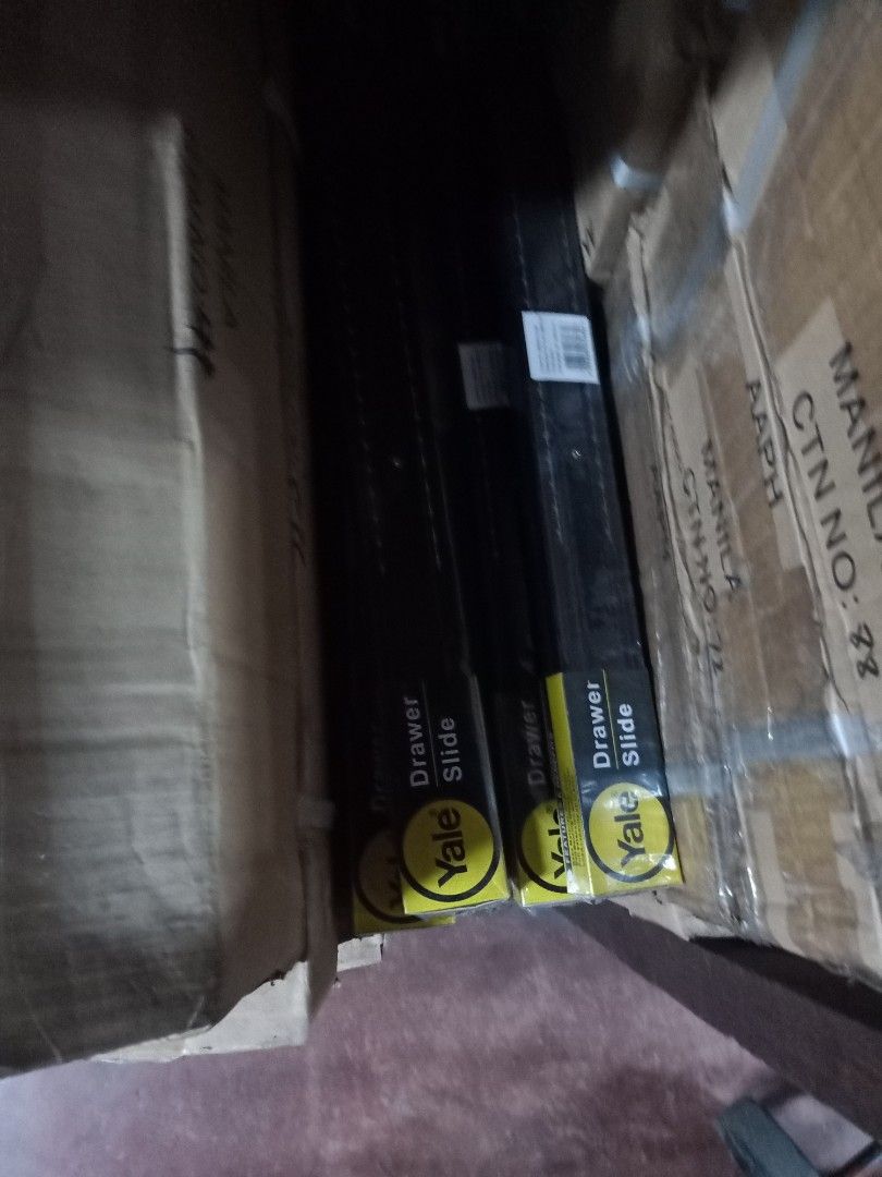 YALE DRAWERSLIDE FULL EXTENSION 45 kg LOAD CAPACITY BALL BEARING WITH ...