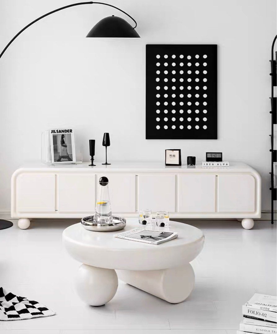 YULA Modern Tv Console Table, Furniture & Home Living, Furniture, TV Consoles on Carousell