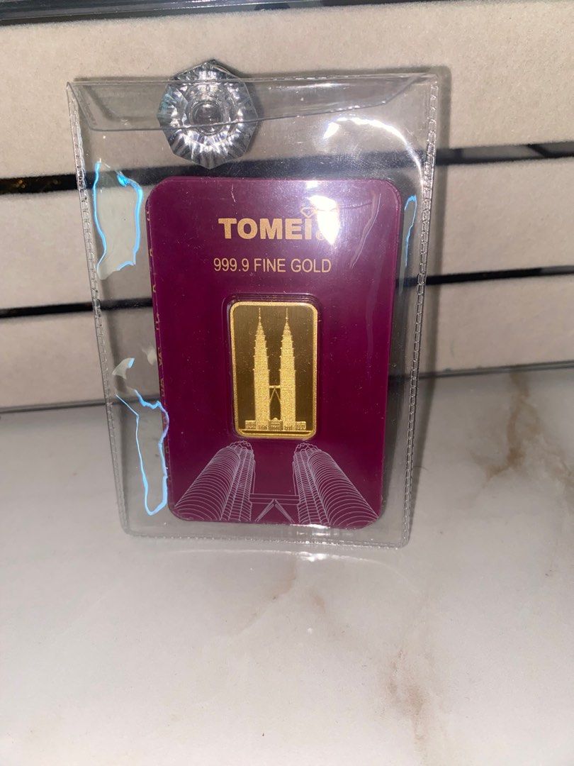 10g goldbar tomei, Luxury, Accessories on Carousell