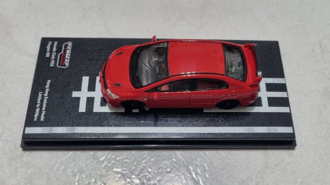 1/64 Tarmac Works Honda Civic FD2R Mugen RR Hongkong Exclusive model ...