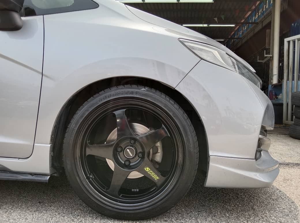 17 inch spoon replica rims, Car Accessories, Tyres & Rims on Carousell