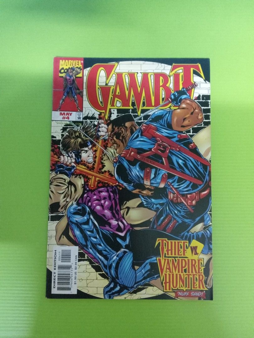 1st cameo app Black Womb ( Immortal ) Gambit #4 ( Steve Skroce - Cover ...