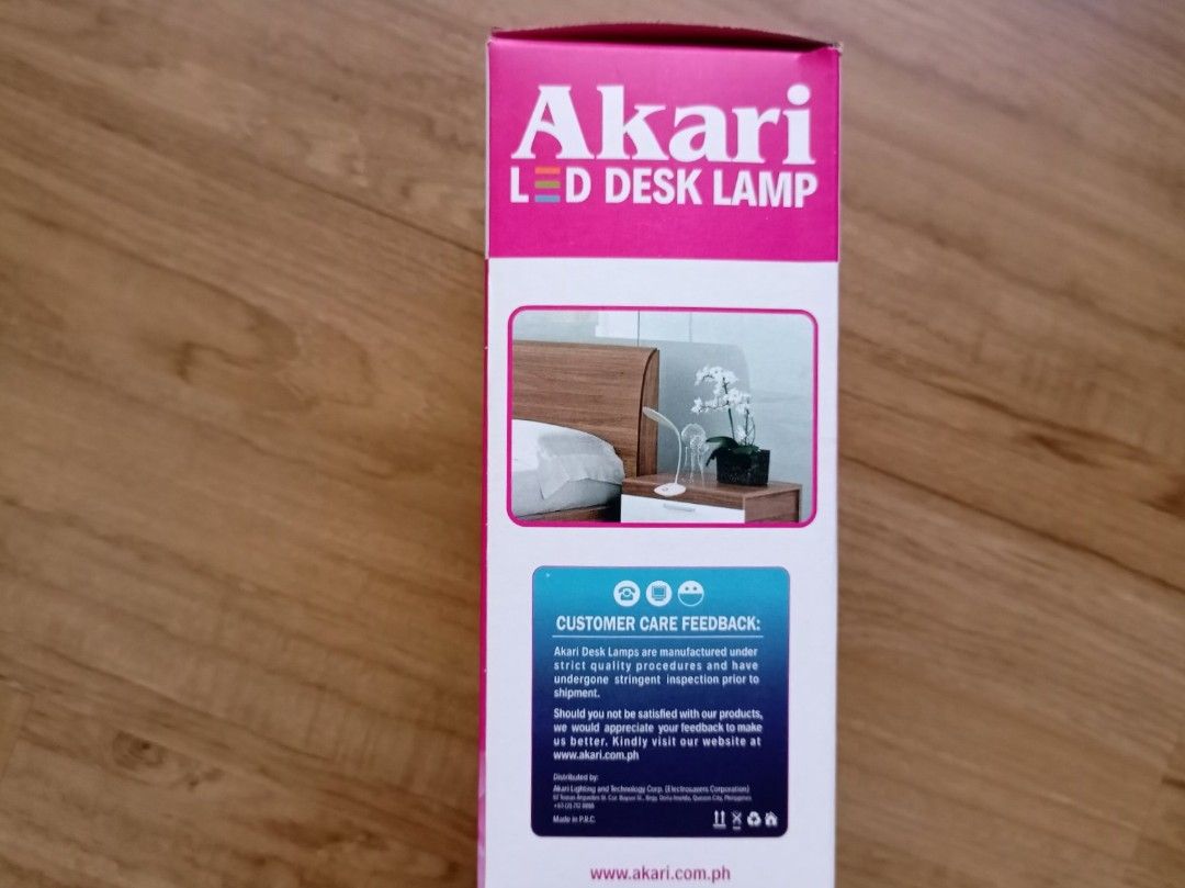 3 Akari LED Desk Lamp, Furniture & Home Living, Lighting & Fans ...