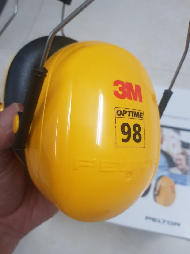 3M Peltor Optime 98 H9A Ear Muff, Beauty & Personal Care, Ear Care on ...
