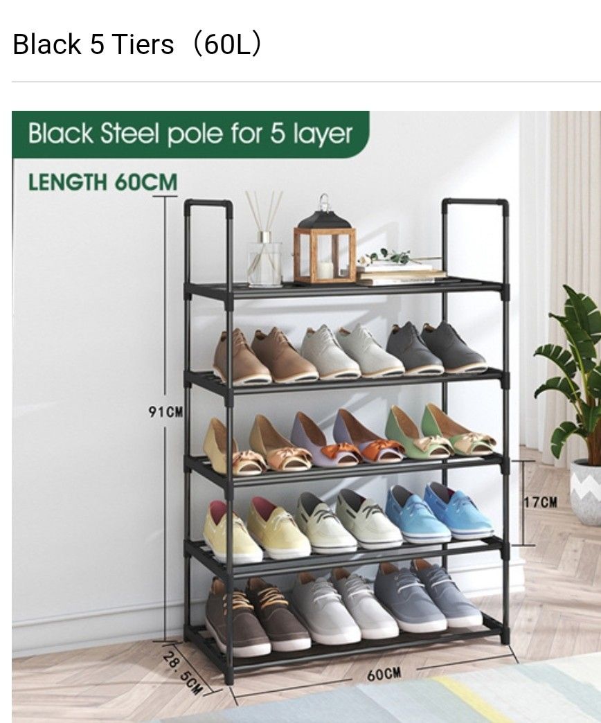 4/5/6Tier Doorway Shoe Rack BTO HDB Choice Shoes Rack Easy Assemble ...