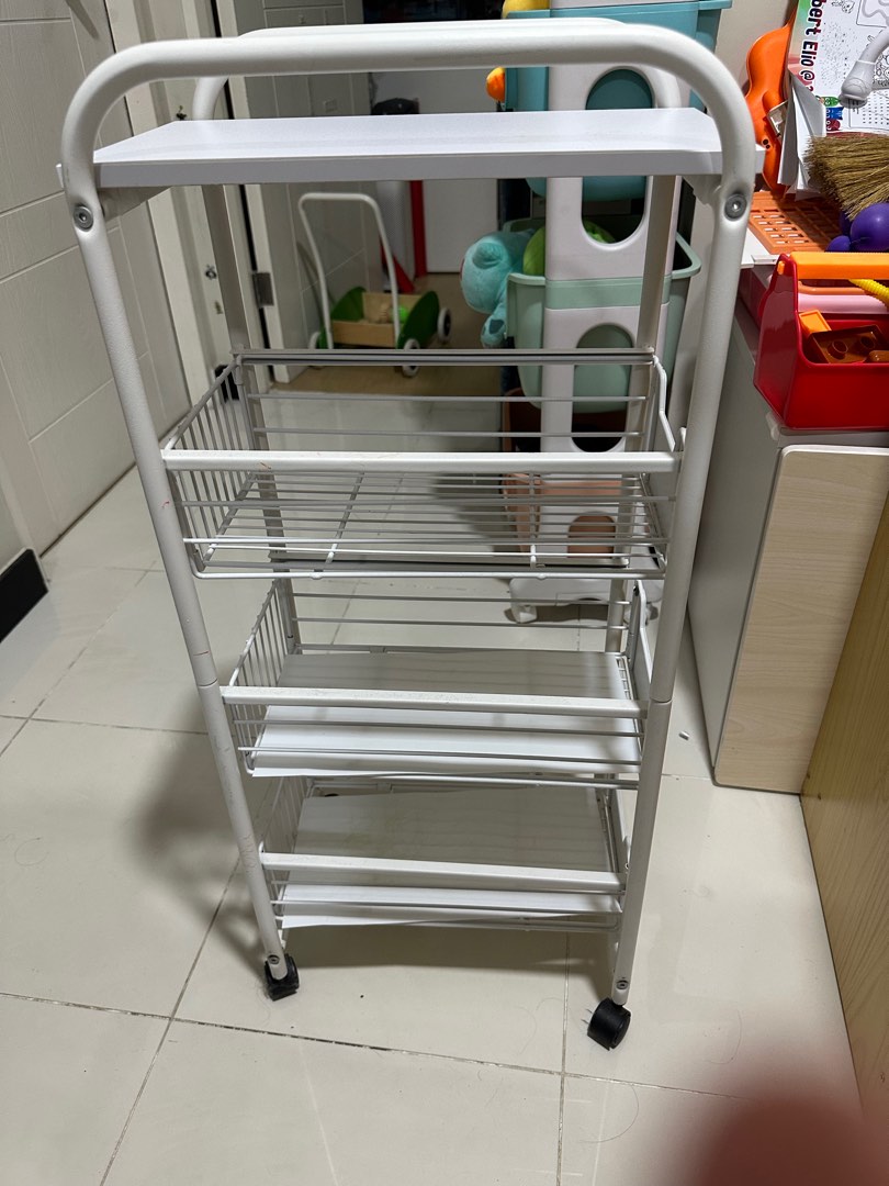 4 level Metal trolley on Carousell
