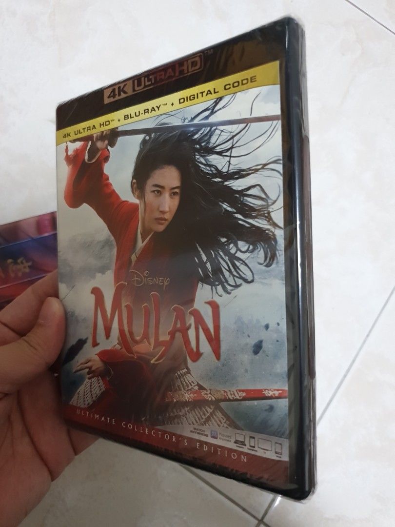 4K Bluray / Blu Ray : Mulan, Hobbies & Toys, Music & Media, CDs & DVDs on Carousell