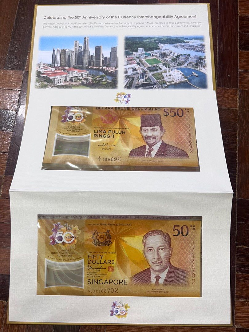 50 years Commemorative Notes, Hobbies & Toys, Memorabilia ...