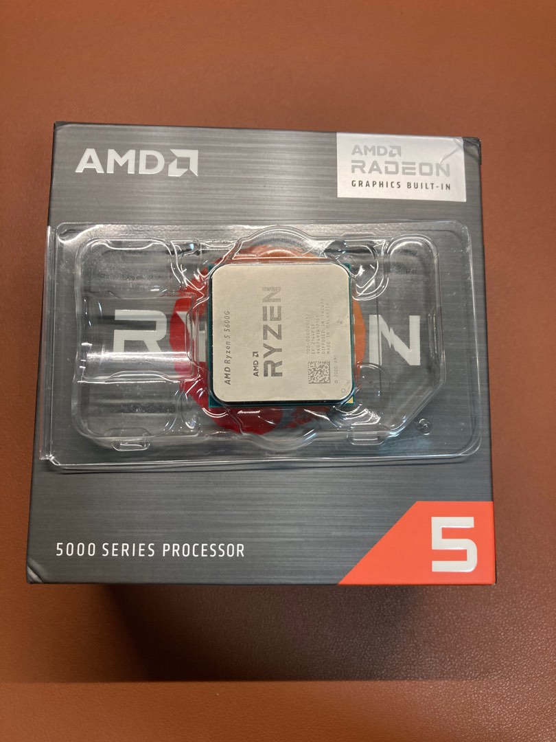 5600G AMD CPU clean and one year old, Computers & Tech, Parts ...