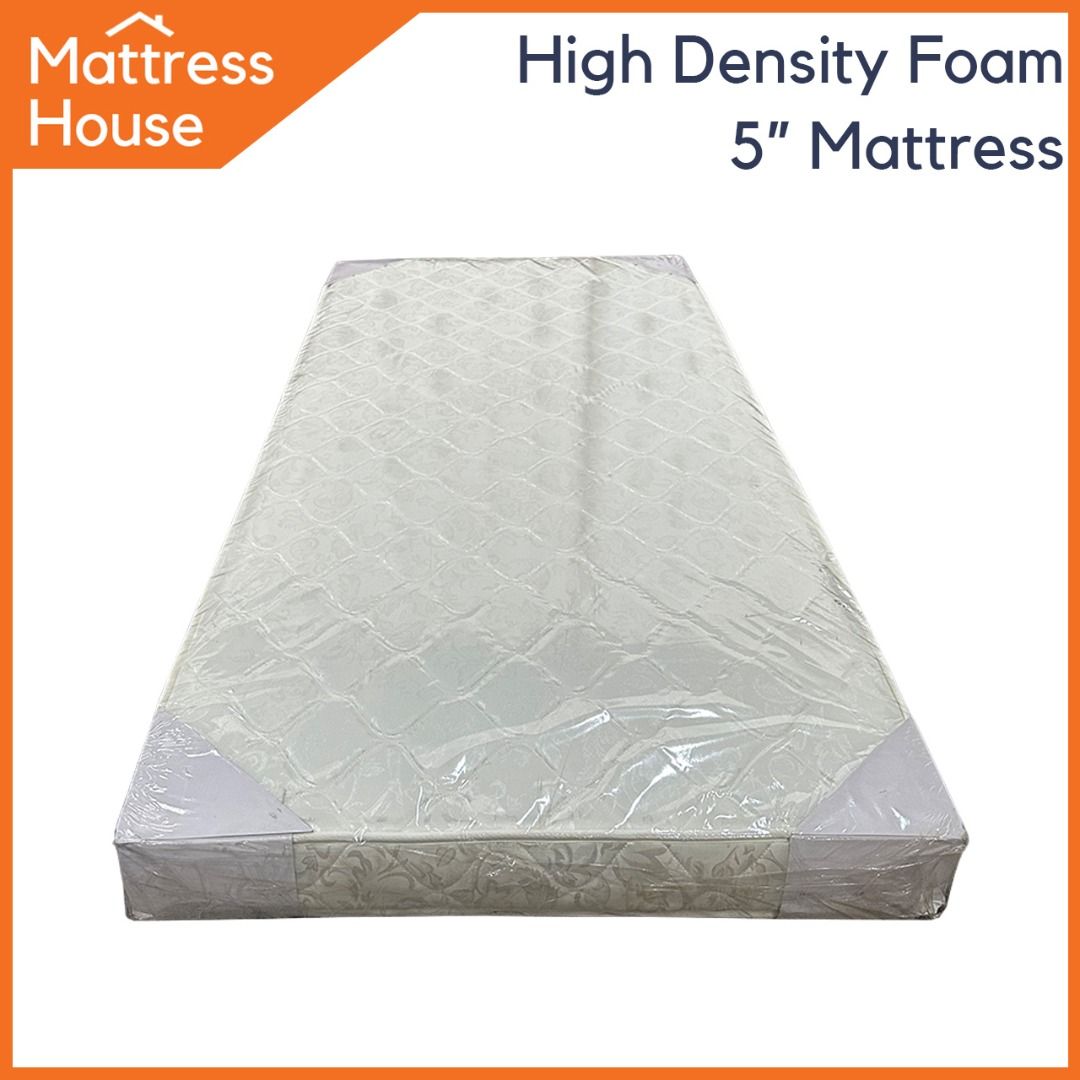 Single Size 】5" High Density Foam Mattress | Free Delivery, Furniture ...