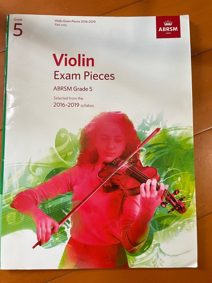 ABRSM Violin Exam Pieces 2016-2019 Grade 5, 興趣及遊戲, 音樂、樂器 & 配件, 音樂與媒體 ...