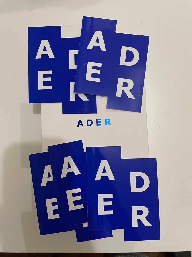 ADER ERROR Stickers, Luxury, Accessories on Carousell